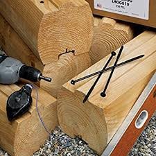 Log Fasteners for your Log Cabin